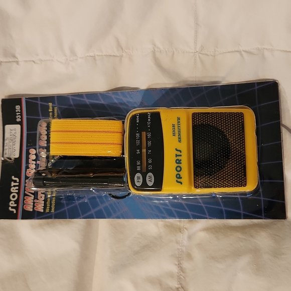 Portable Audio And Video New Micro Sport Radio Amfm Sterio Poshmark
